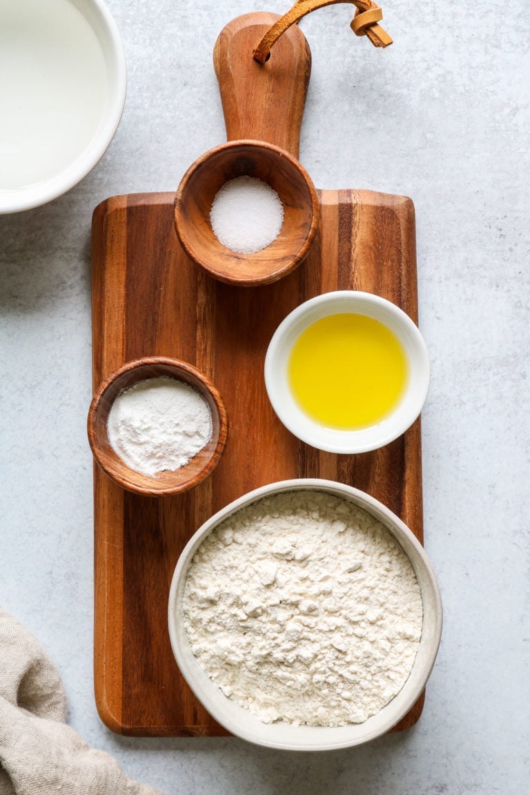 Easy Skillet Flatbread Recipe - Well Vegan