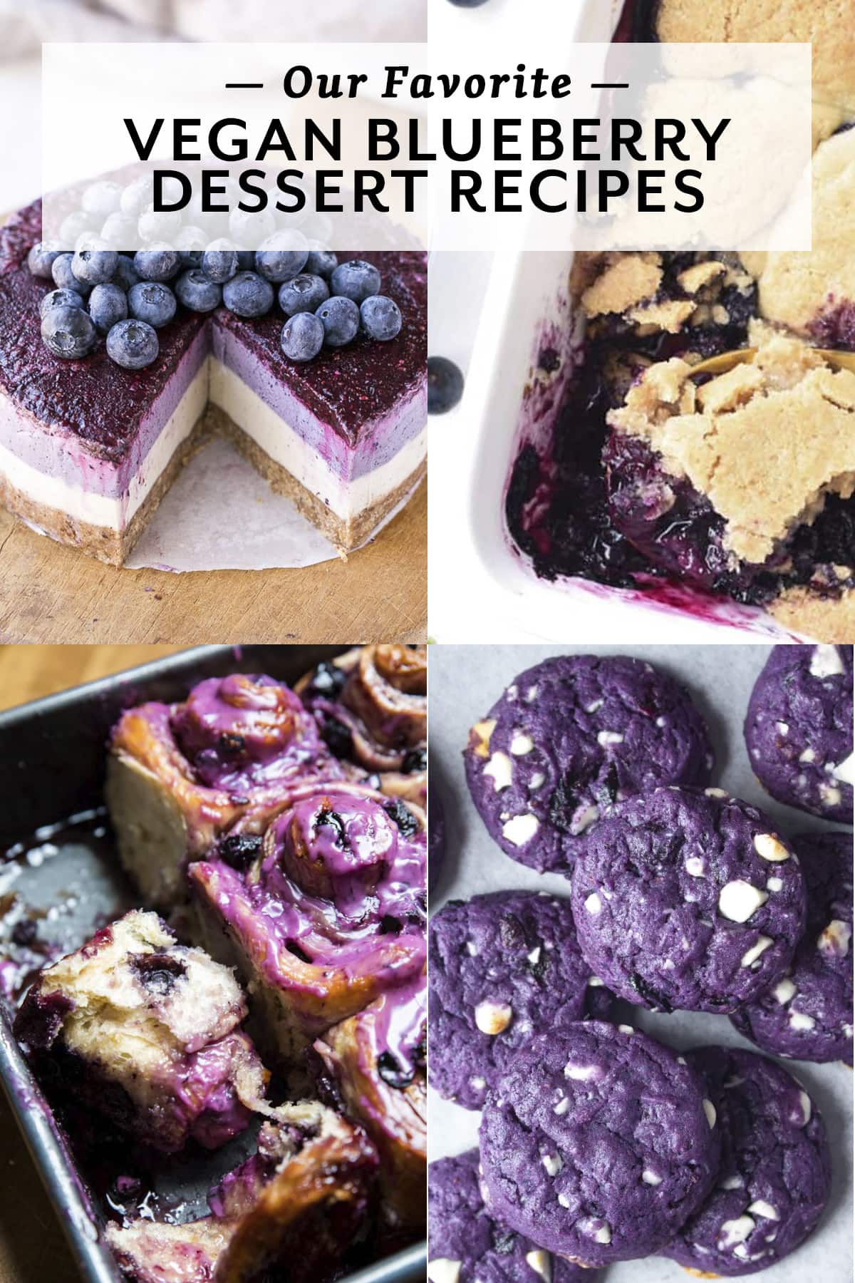 10+ Berry-licious Vegan Blueberry Dessert Recipes Recipe - Well Vegan